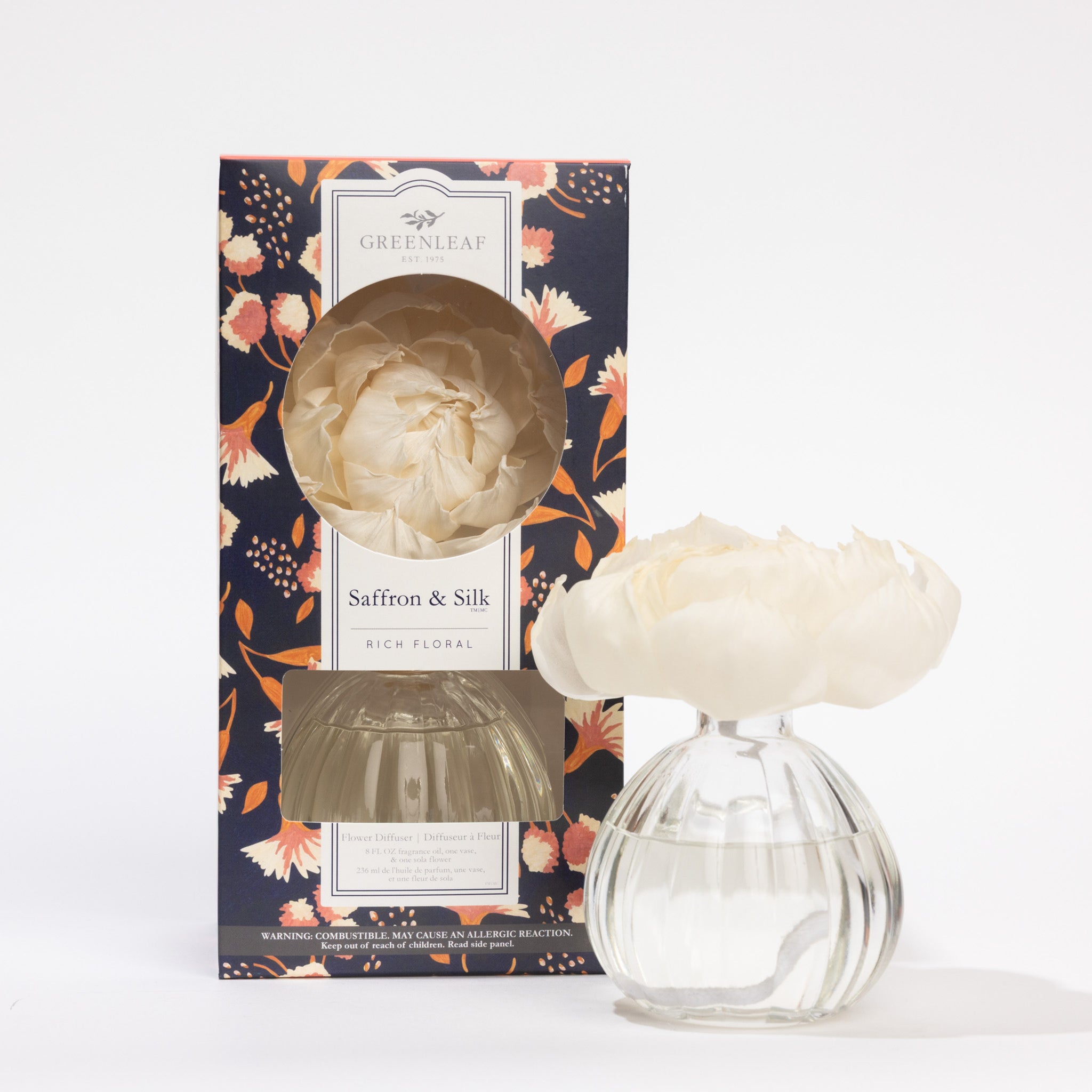 Saffron & Silk Flower Diffuser