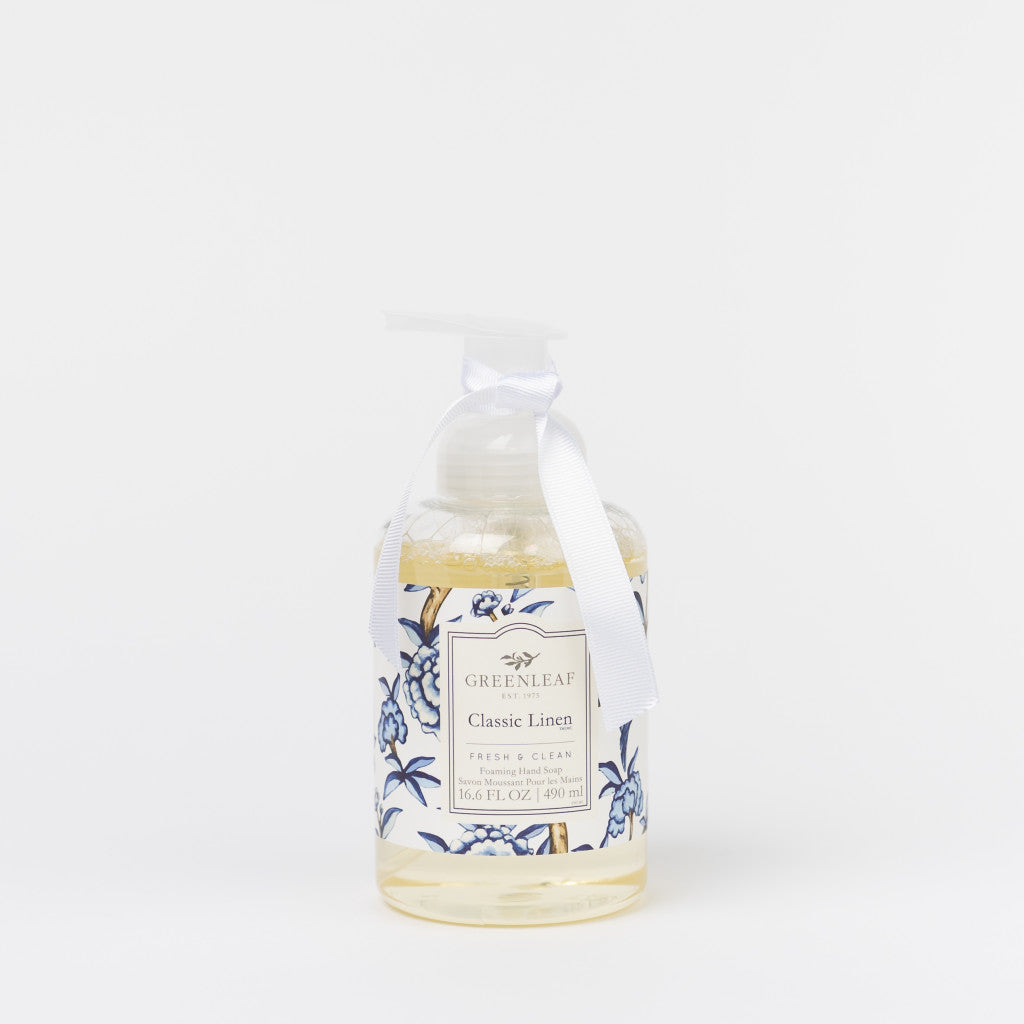 Classic Linen Foaming Hand Soap – Greenleaf Gifts