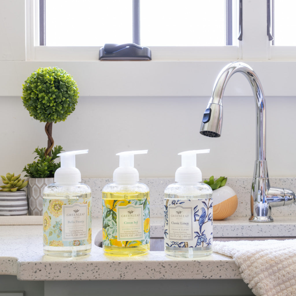 Classic Linen Foaming Hand Soap – Greenleaf Gifts